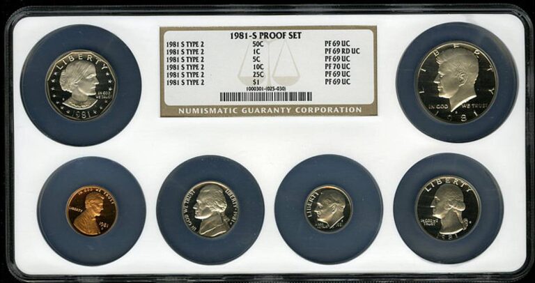 Have A 1981 Proof Set? If You Have The 1981 Proof Set Type 2, Then You ...