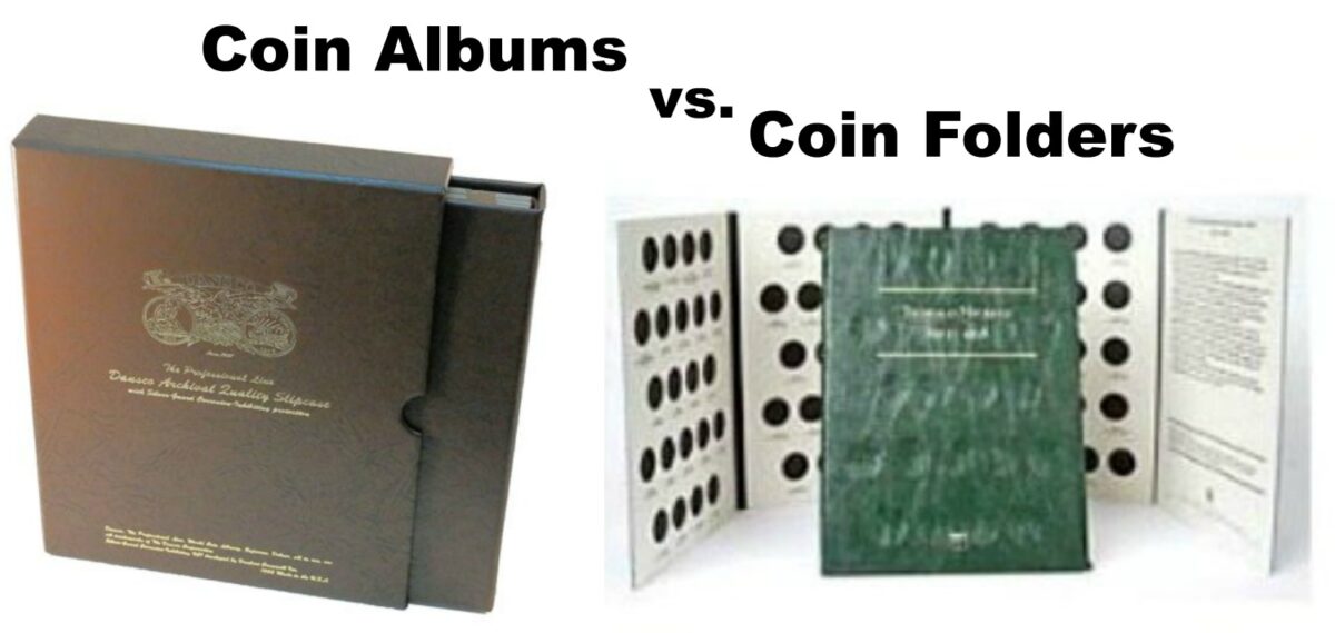 Why I Use Coin Albums For Expensive Coins & Coin Folders For The Rest ...